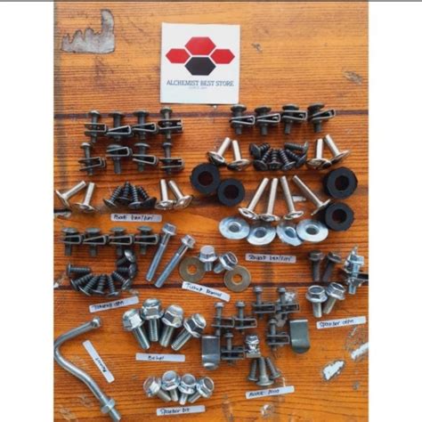 Jual Baut Lengkap Full Set Body Honda Blade New 125 Shopee Indonesia