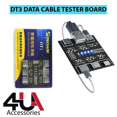 MECHANIC DT3 USB Cable Tester Data Cable Test PCB Board For IPhone