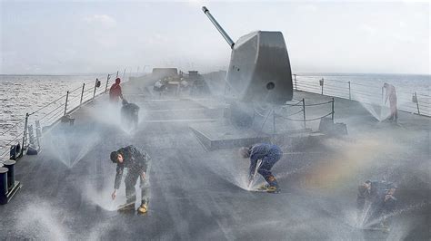 The Scary Reason Why Us Builds Advanced Sprinklers On Flight Deck Of