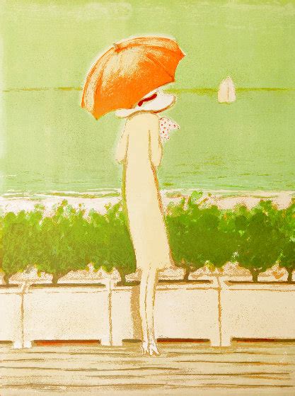 Sea Breeze Ea Limited Edition Lithograph By Jeanne Pierre