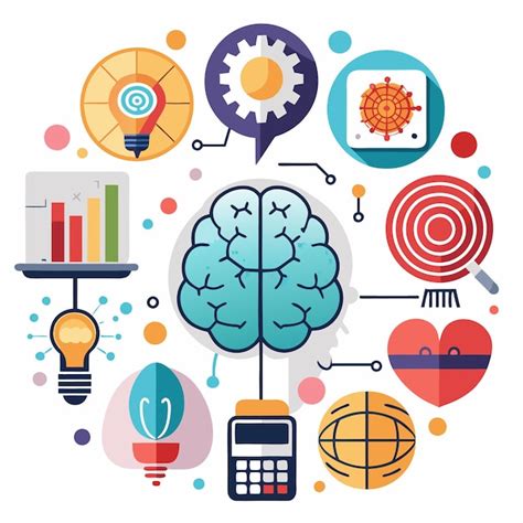 Artificial Ai Brain Icon Ai Machine Digital Robot Hand Drawn Doodle Line Icon Premium Ai