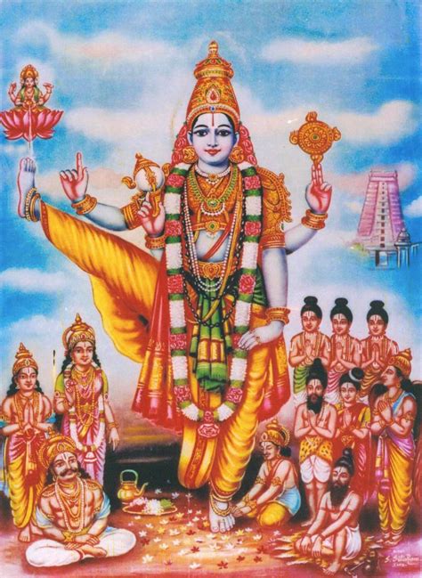 Indic Nonpareil Vishnu Hinduism Art Hindu Art