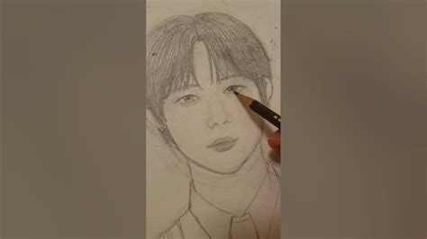 투모로우바이투게더 Pencildrawing 연준그리기 Drawing 투바투 Byjio Youtube