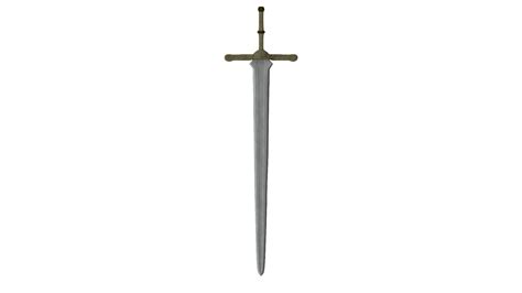 Fantasy Sword Model Turbosquid 2138455