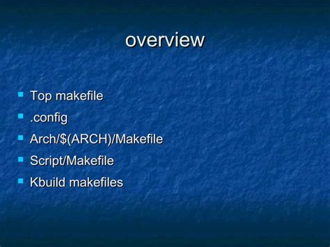 2005 Structures And Functions Of Makefile PPT