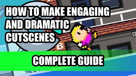 construct 3 tutorial coding complete cutscenes youtube