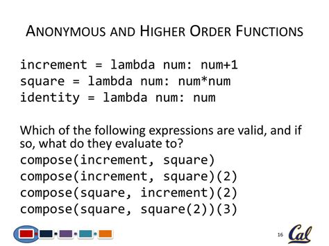 Ppt Cs61a Lecture 5 Applications Of Higher Order Functions Powerpoint
