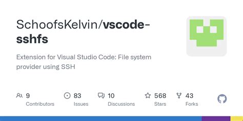 GitHub SchoofsKelvin Vscode Sshfs Extension For Visual Studio Code File System Provider