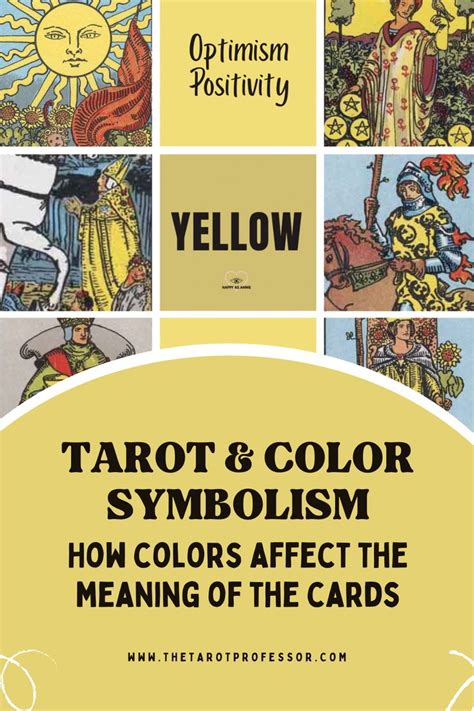 Tarot And Color Symbolism How Colors Affect The Meaning Of The Cards