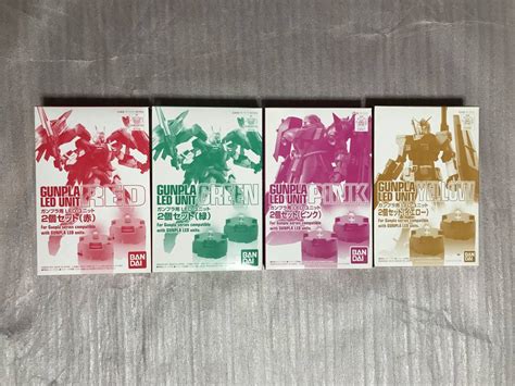 Yahooオークション 33186 ガンプラ用ledユニット2個セット（レッド