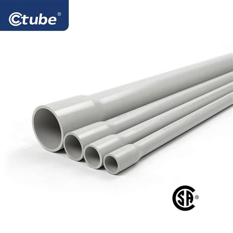 Ctube CUL Listed 1 1 2 Schedule 40 PVC Conduit FT4 Fire Rated Price