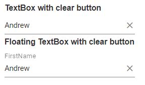 Groups In Blazor TextBox Component Syncfusion