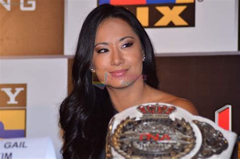 Gail Kim At Tna India Tour Press Meet In Palladium Mumbai On 9th Dec