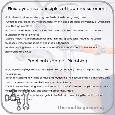 fluid dynamics principles of flow measurement