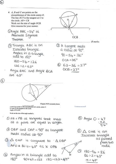 Circle Theorems Explained Rules Examples And Answer Pdfs For Class 9