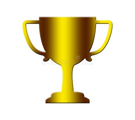 Icono De La Copa Trofeo De Oro Aislado En Fondo Transparente Formato