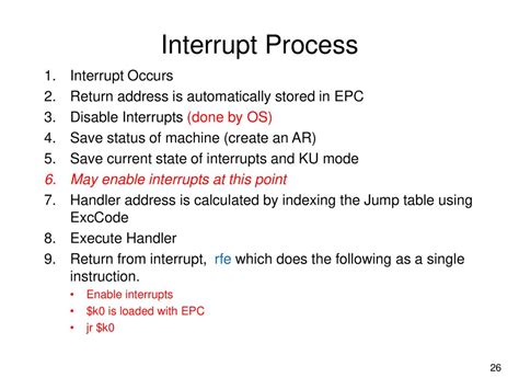 interrupts and exception handling ppt download