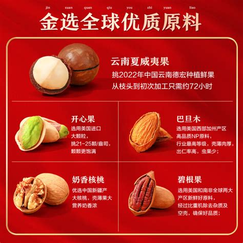 良品铺子 纯坚果礼盒2040g2018g混发 零食大礼包中秋送礼团购干果礼品 商品详情 光明菜管家