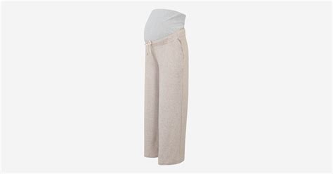 Only Maternity Wide Leg Pantaloni Olmrita Pe Bej Amestecat About You