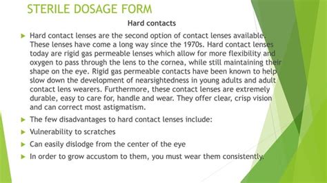 Sterile Dosage Form Opthalmic Pdf