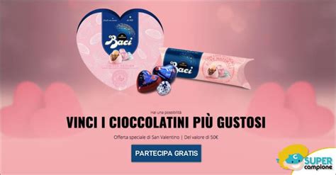Vinci Gratis Baci Perugina Per San Valentino SuperCampione 2024