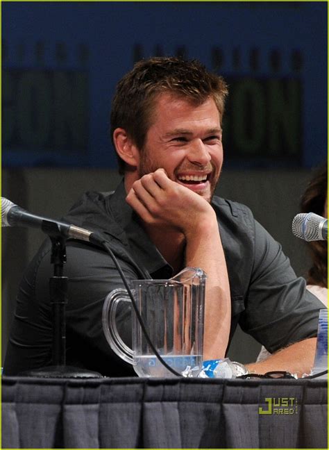 Chris Hemsworth Thors Out At Comic Con Photo 2468873 Chris Hemsworth