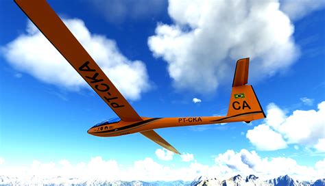 Ls4 Livery Catrapo Orange For Microsoft Flight Simulator Msfs