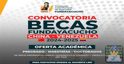 Convocatoria Pública De Becas Fundayacucho China Venezuela 2023