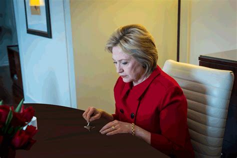 Hillary Begins To Understand The Farcical Nature Of This Years