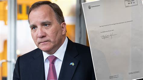 Här Avgår Stefan Löfven Som Statsminister