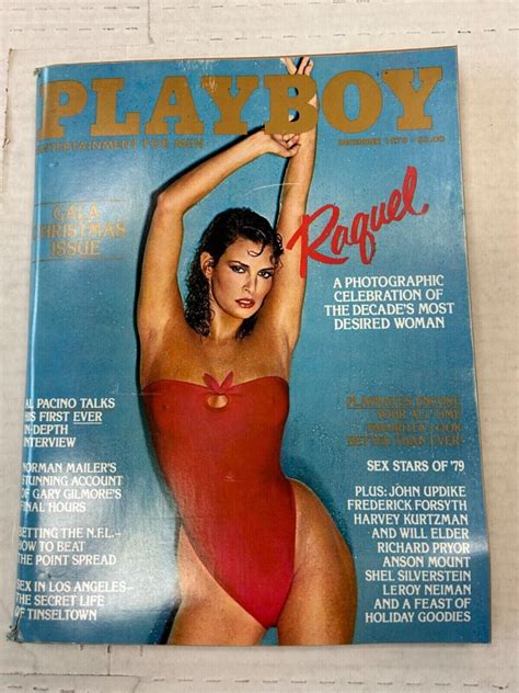 Mavin PLAYBOY MAGAZINE RAQUEL WELCH DECEMBER 1979 CANDACE COLLINS