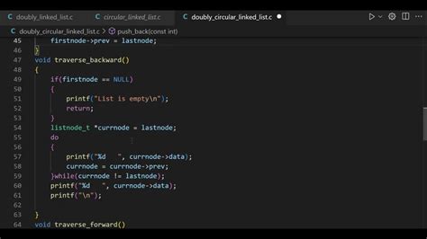 Circular Doubly Linked List Data Structure Youtube
