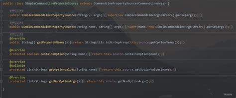 Spring Boot 源码学习深入 ApplicationArguments 接口及其默认实现 Huazie