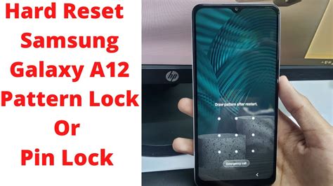 Hard Reset Samsung Galaxy A12 Pattern Lock Or Pin Lock Remove Done