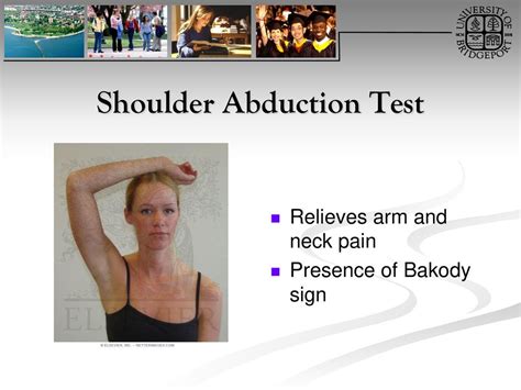Shoulder Abduction Test