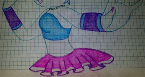 Dibujo de Ballora procedimiento FNaF Amino Español Amino