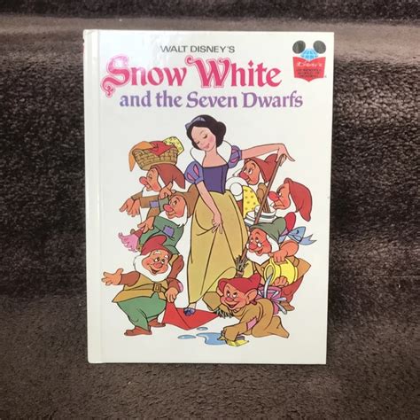 Snow White And The Seven Dwarfs Walt Disney Random House 1973 Hardcover