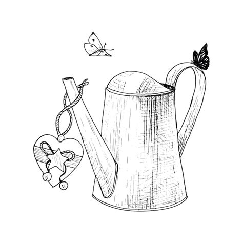 Watering Sketch Vectors And Illustrations For Free Download