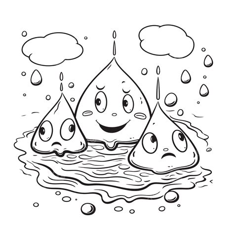 세 개의 물방울 색칠 페이지 인쇄 개요 스케치 드로잉 벡터 웅덩이 그리기 웅덩이 개요 웅덩이 스케치 Png 일러스트 및 벡터 에 대한 무료 다운로드 Pngtree