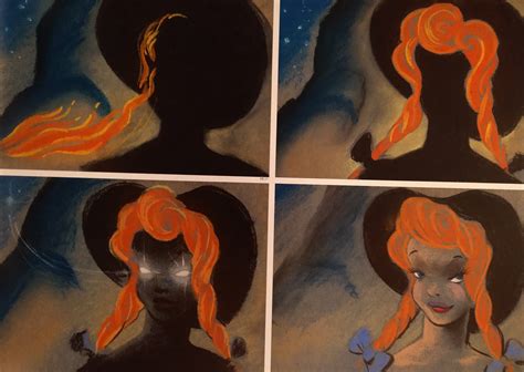 Unused Concept Art For Disneys 1948 Melody Time Story Of Pecos Bill