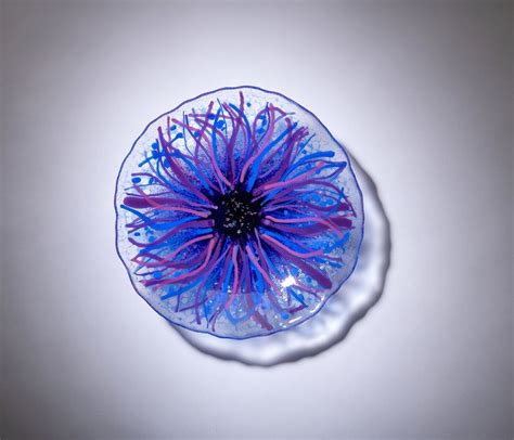 Fused Glass Art Discs And Wall Bowls United States Fused Glass