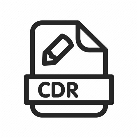 Cdr Extension File Format Icon Download On Iconfinder