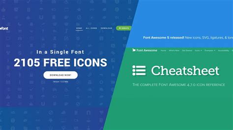 Chia sẻ bảng biểu mã Font awesome cheatsheet Giúp bạn dễ dàng làm quen với font awesome