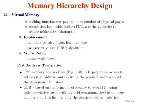 Memory Hierarchy Design Ppt Download