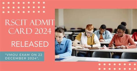 Rscit Result Out Check Vmou December Exam Result