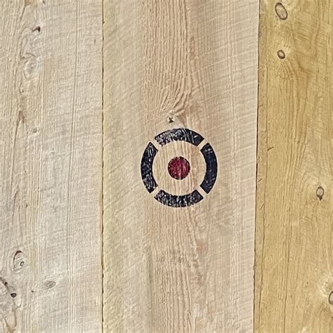 Axe Throwing Target Bullseye Stencil By Redneck Design Download Free