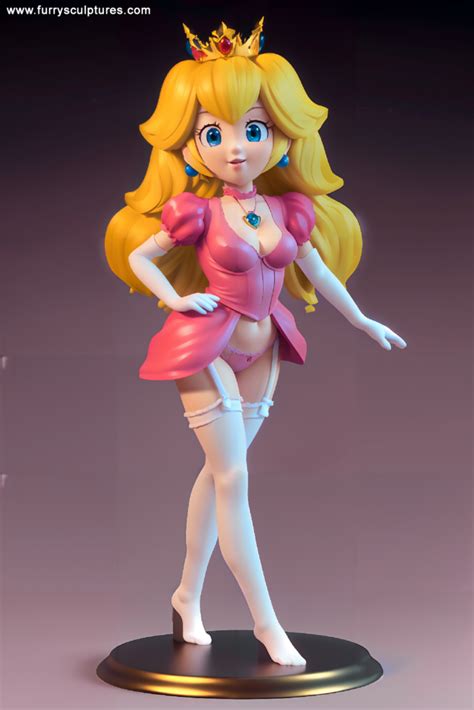 Mushroom Princess Furry Sculptures