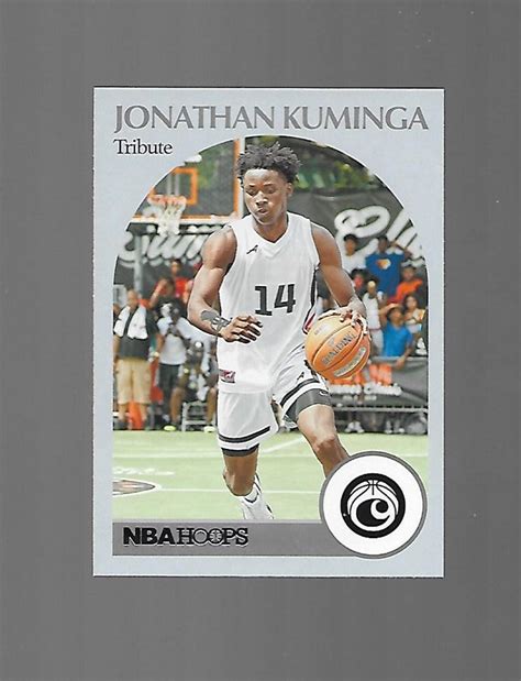 Jonathan Kuminga Panini Chronicles Hoops Rookie Card Etsy