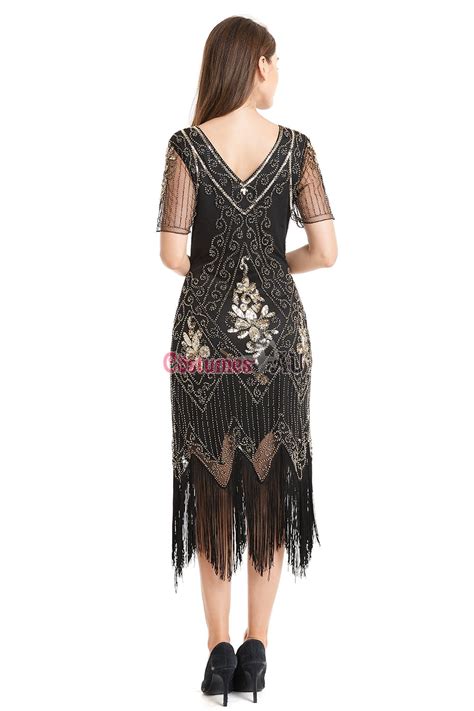 1920s Vintage Great Gatsby Charleston 20s Flapper Fancy Dress Gatsby