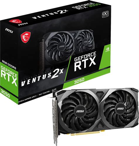 MSI Gaming GeForce RTX 3050 8GB GDRR6 128 Bit HDMI DP PCIe 4 Torx Twin